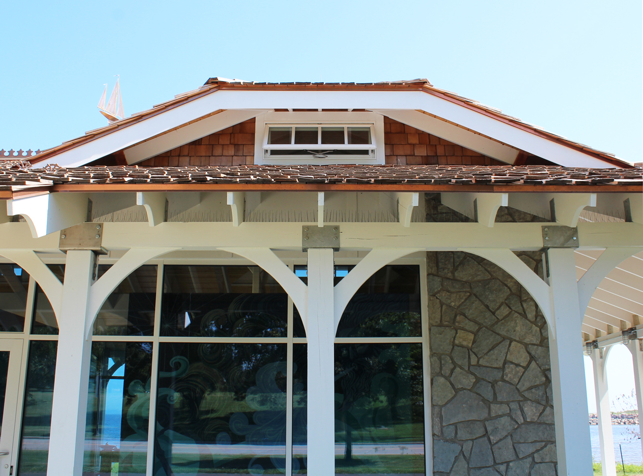 Harbor Blue Webwall - Peninsula Stone